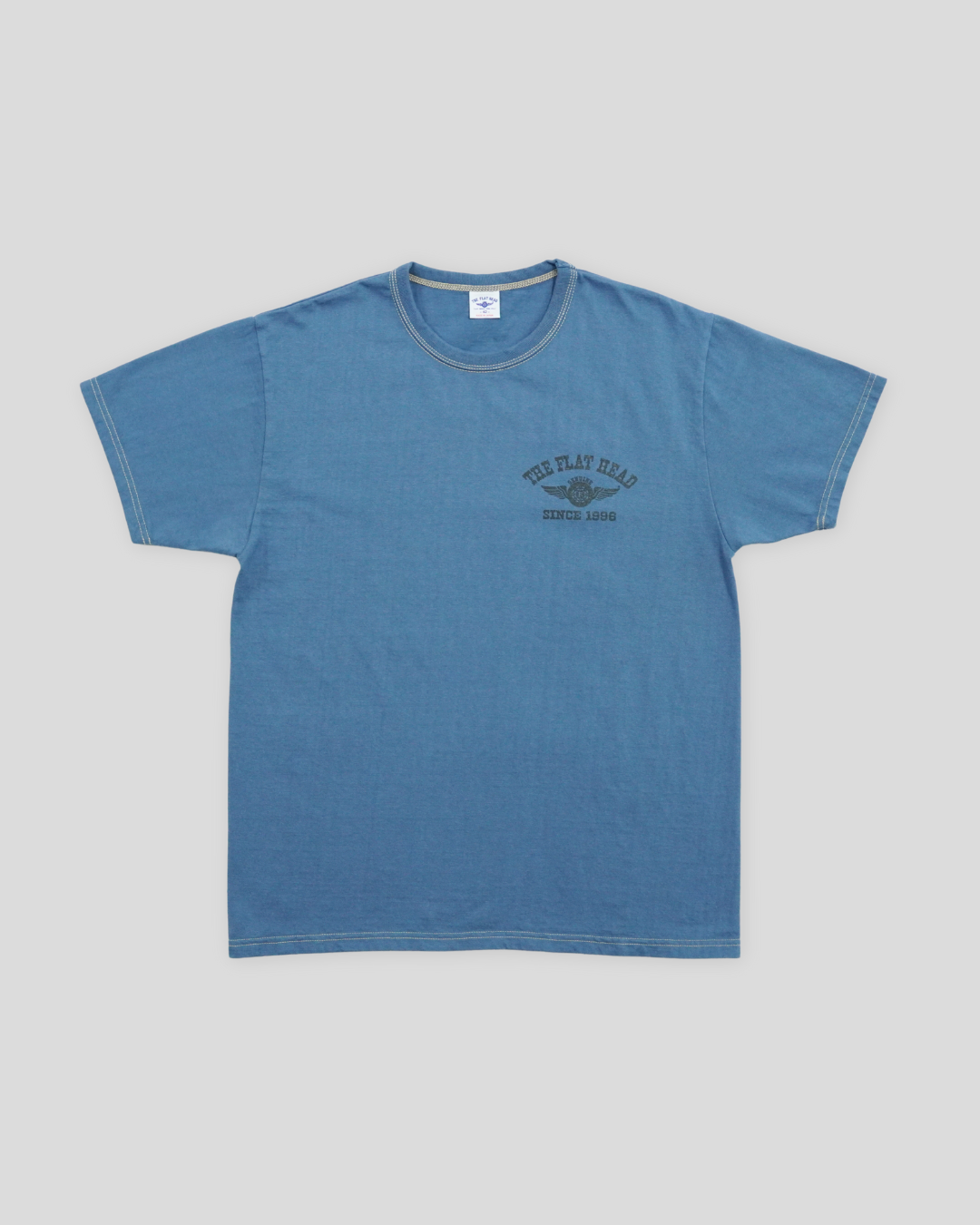 Flying Wheel Tee FN-THC-202 | Blue – The Signet Store