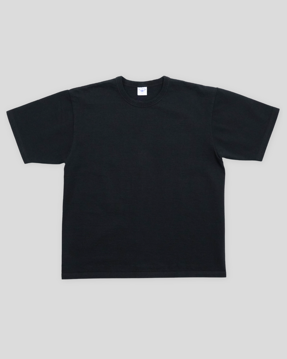 Loopwheel Heavy Tee FN-HTK-001 | Black – The Signet Store