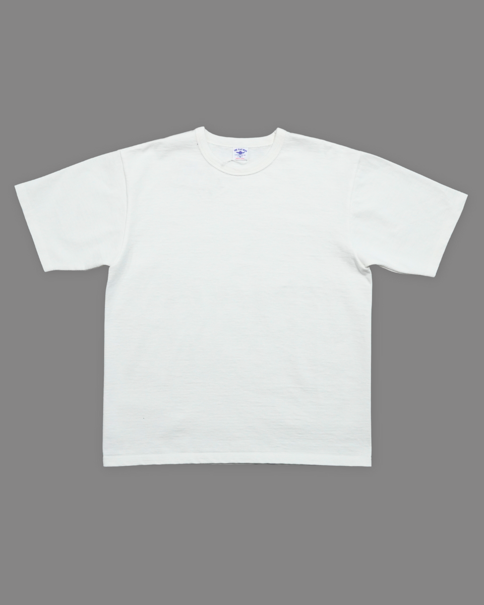 Loopwheel Heavy Tee FN-HTK-001 | White – The Signet Store